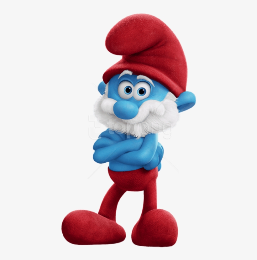 Free Png Download Papa Smurf Smurfs The Lost Village - Papa Smurf ...