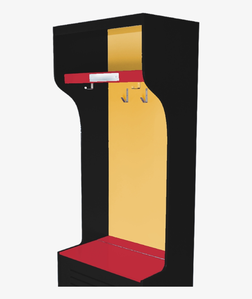 Mini Locker Sport Lockers And Stick Racks (hockey, - Chair Transparent ...