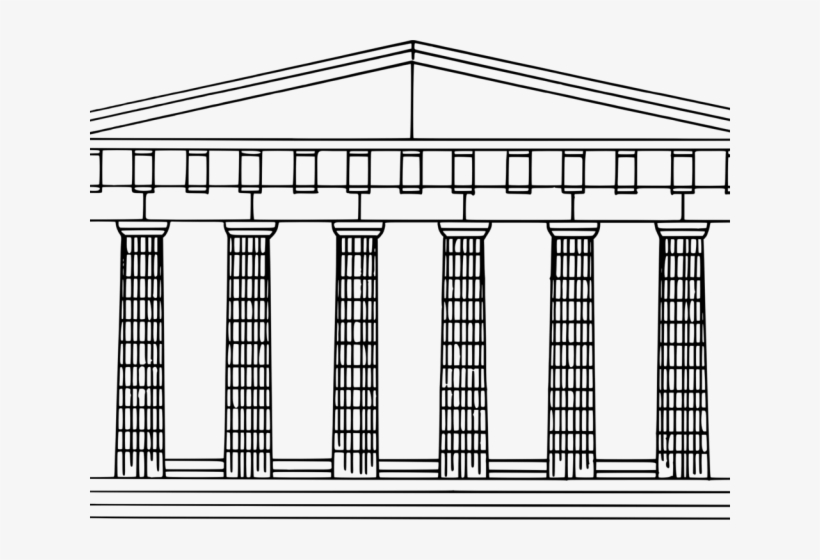 Greek Clipart Doric Column - Column Transparent PNG - 640x480 - Free ...