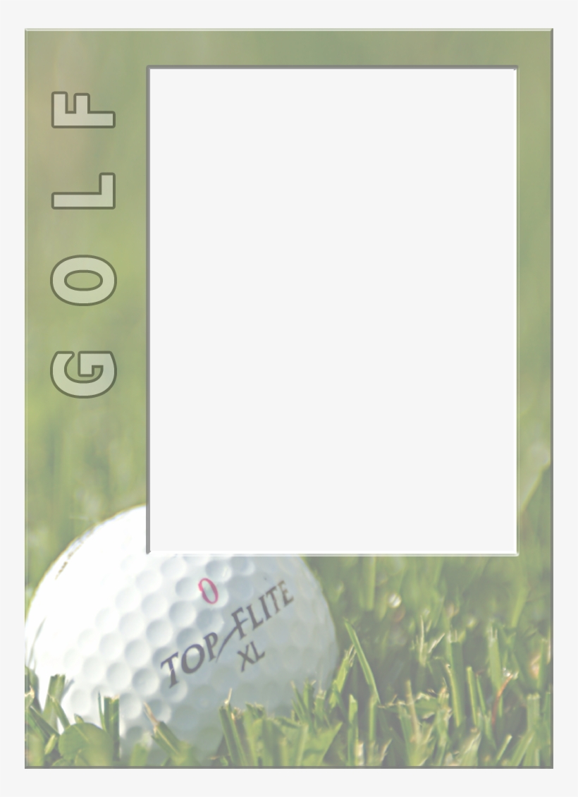 Golf Front - Picture Frame Transparent PNG - 750x1050 - Free Download ...