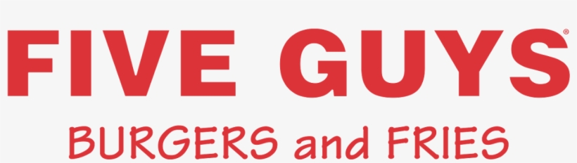 Download Five Guys Logo - Five Guys Burgers And Fries - HD Transparent ...