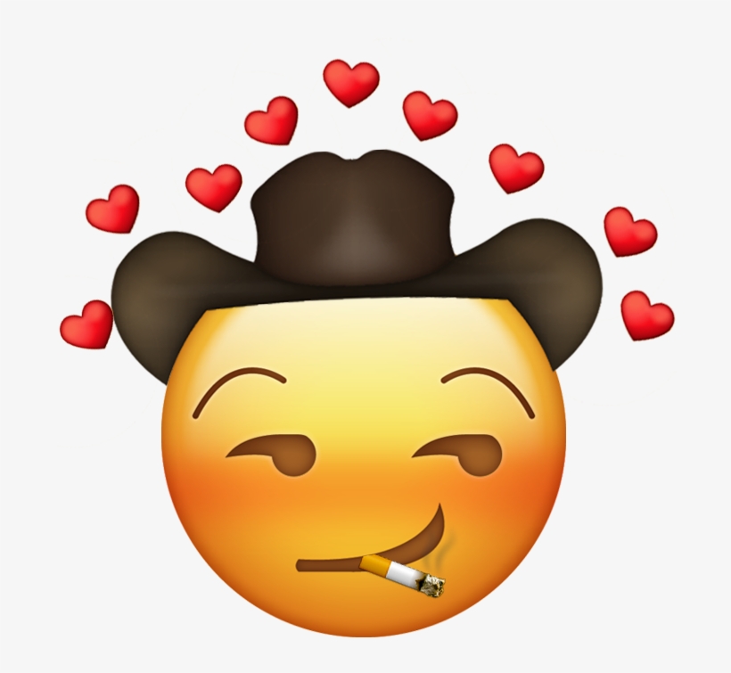 Cowboy Heart Emoji