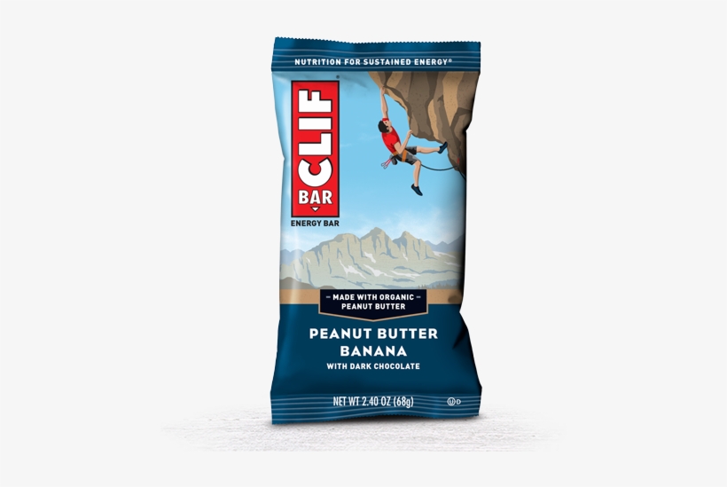 Peanut Butter Banana With Dark Chocolate Packaging - Clif Bar Peanut ...