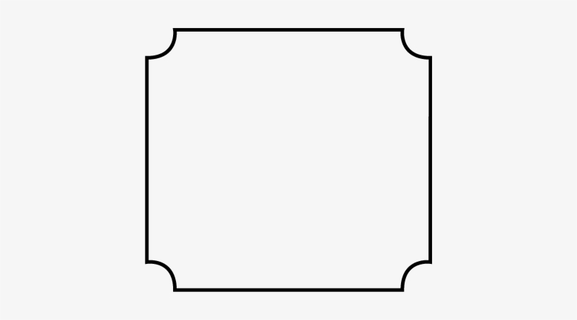 Border With Curved Corners Transparent PNG - 408x376 - Free Download on ...
