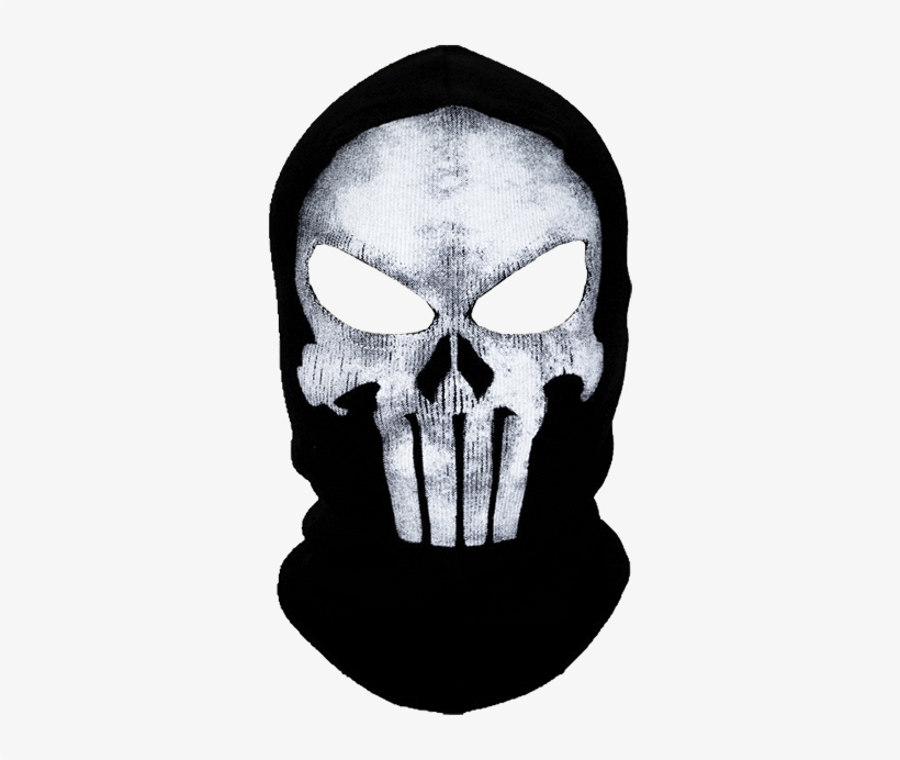 A Black Skull Face Mask - Punisher Mask Transparent PNG - 600x600 ...