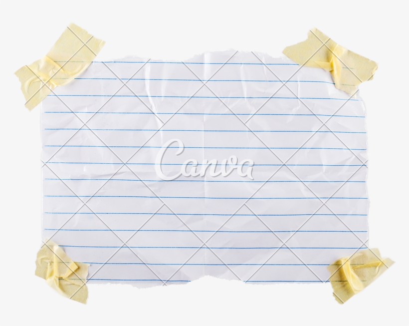 Note Clipart Piece Paper - Tear Lined Paper Png Transparent PNG ...
