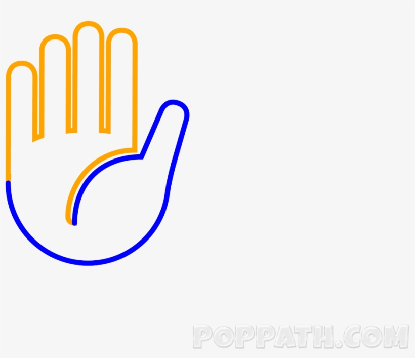 Draw Four Rectangles With Curved Sides That Look Like - Drawing ...