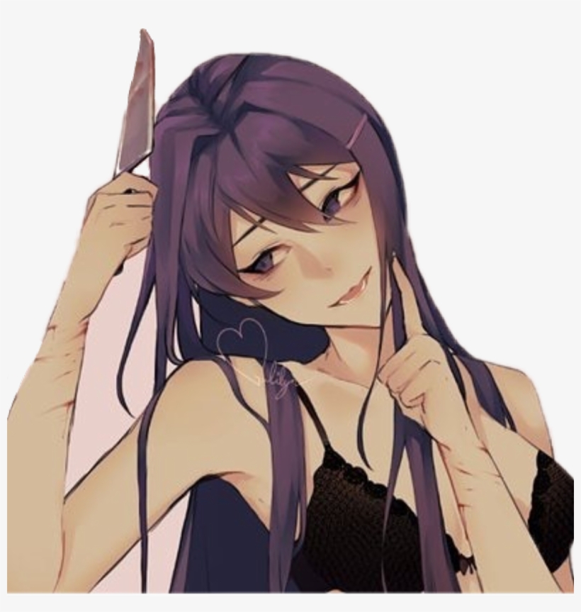 Yandere Sticker - Yuri Transparent PNG - 1024x1028 - Free Download on ...