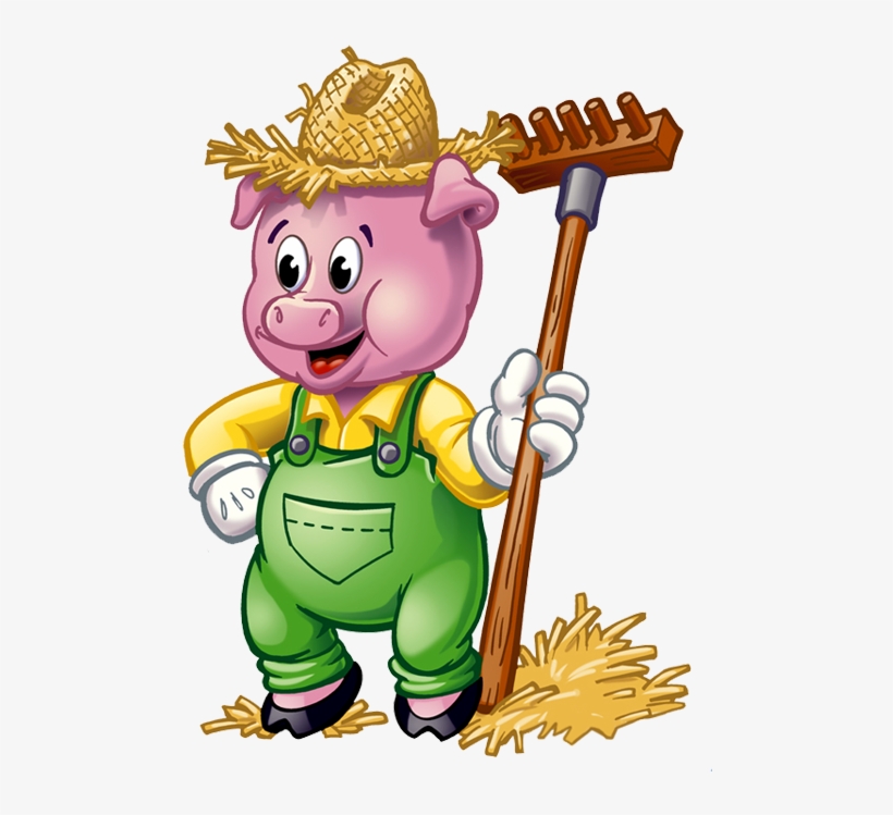 501 X 668 4 - Three Little Pigs Straw Transparent PNG - 501x668 - Free ...