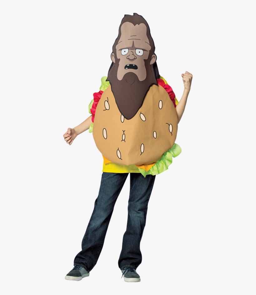 Official Licensed Bob's Burgers Teen Beefsquatch Costume - Bob's ...