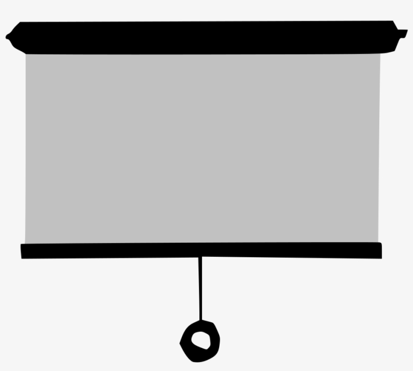 Projection Screen - Projector Screen Clipart Transparent PNG - 1000x859 ...