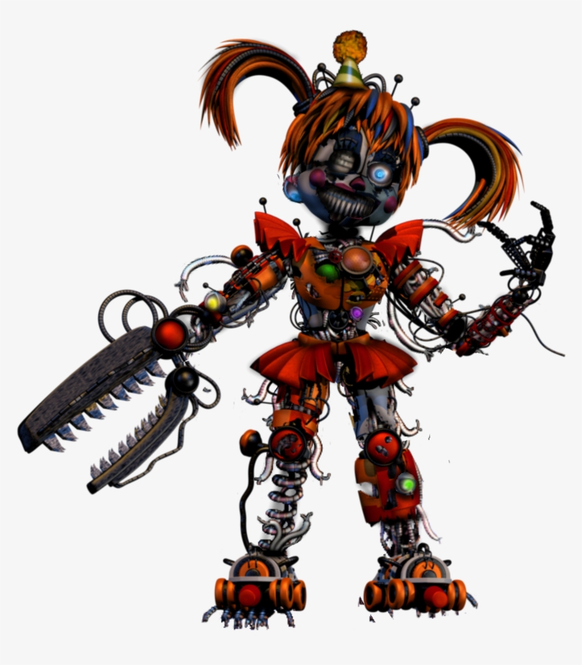 Scrapbaby Sticker - Fnaf 6 Scrap Baby Transparent PNG - 1024x1024 ...
