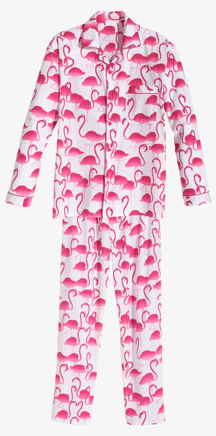 Lousy Livin Pyjama Flamingo Pyjama Set - Pajamas Transparent PNG ...