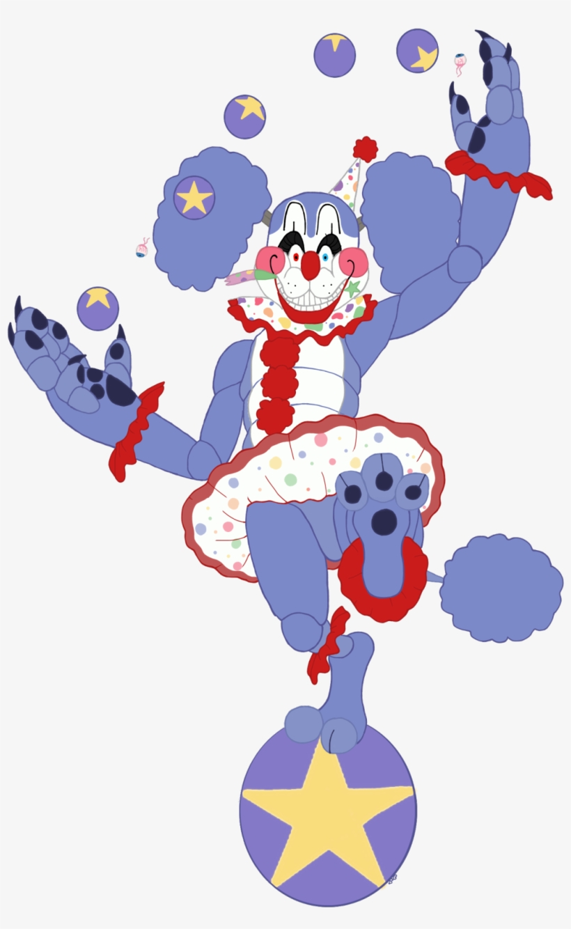 Jubilee The Animatronic Party Poodle Clown - Cartoon Transparent PNG ...