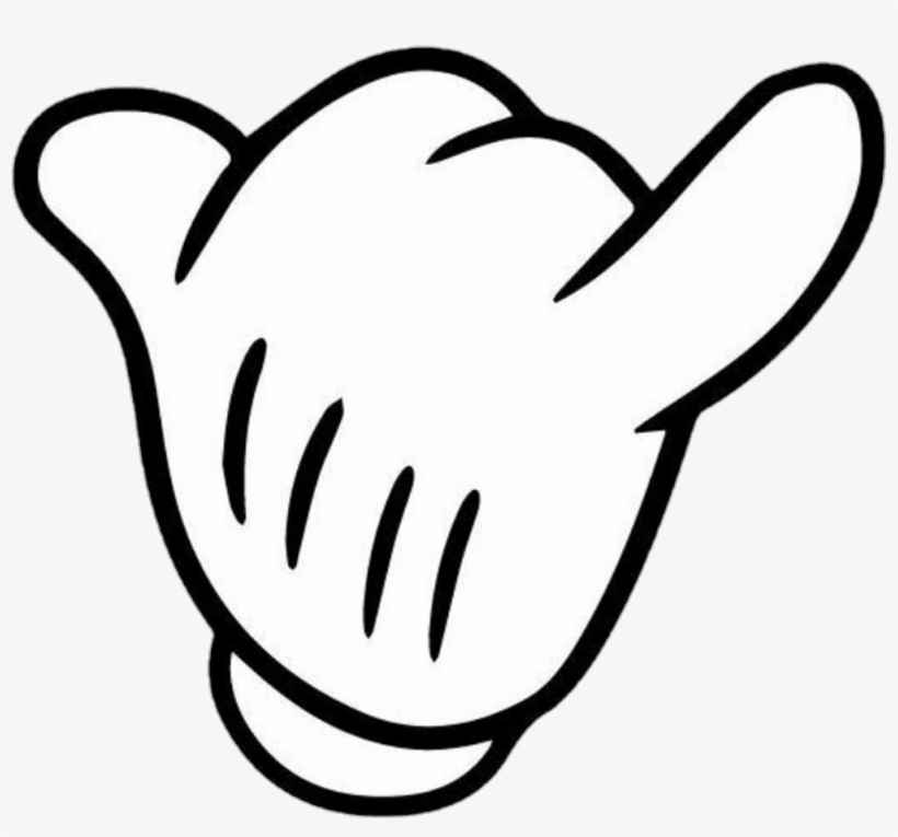 Mickey Mouse Hand Gang Signs