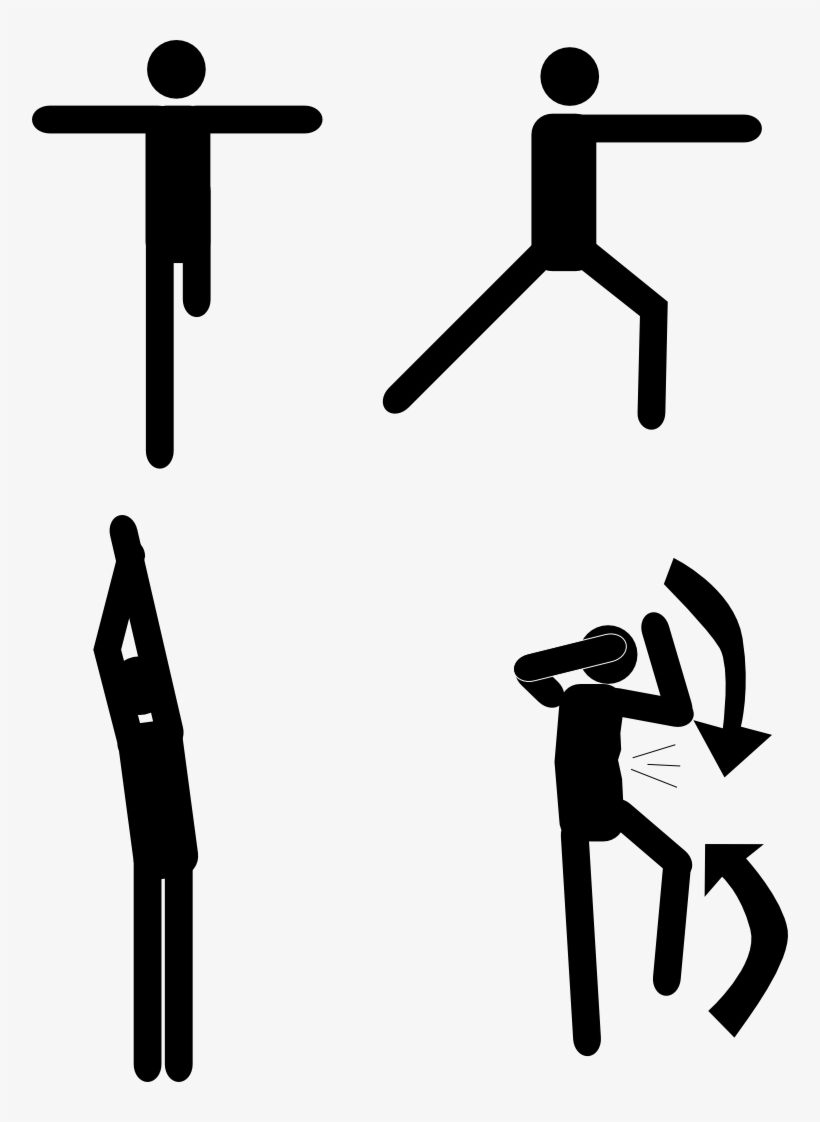 Exercising Figures Transparent PNG - 756x1042 - Free Download on NicePNG