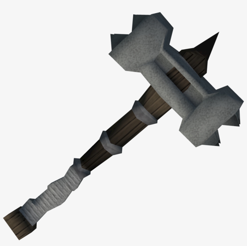 Osrs Dragon Warhammer - Missile Transparent PNG - 1000x947 - Free ...
