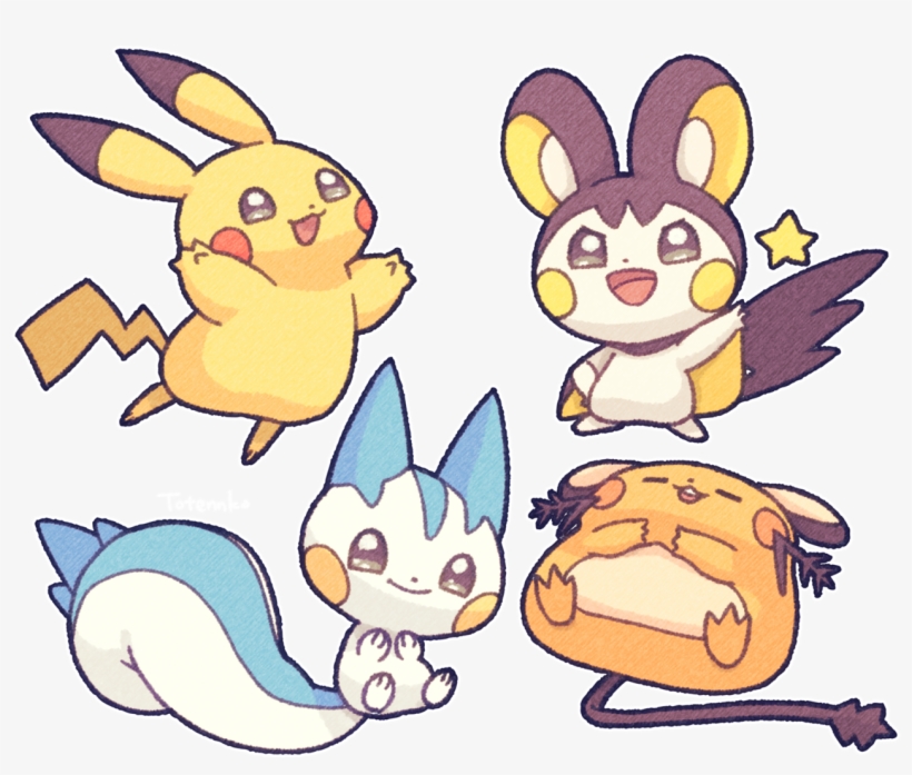 Pachirisu And Pikachu