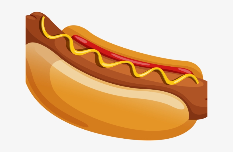 Hot Dog Clipart Free Cartoon - Transparent Background Hot Dog Png ...