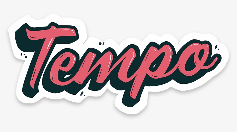 Tempo Logo - Calligraphy Transparent PNG - 992x414 - Free Download on ...