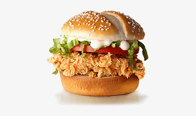 Download Kfc Chicken Bucket Png - Kfc Original Zinger Burger - HD ...