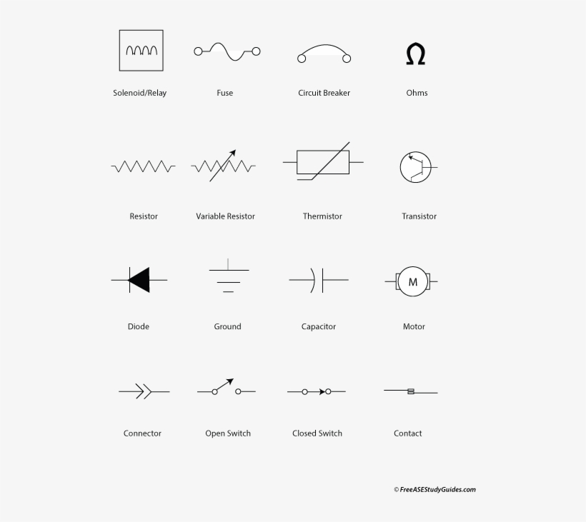 Common Automatic Transmission Electrical Symbols Rh - Document ...