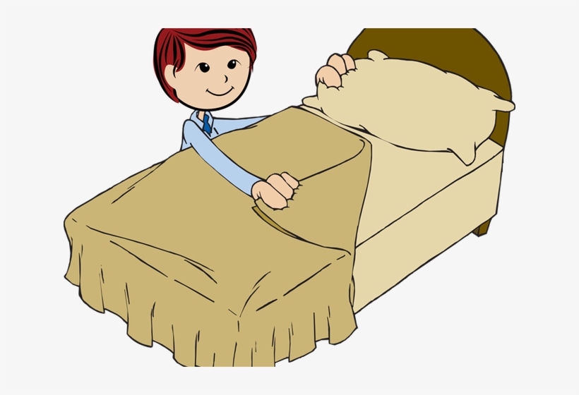 Bed Clipart Png Transparent - Make Your Bed Cartoon Transparent PNG ...