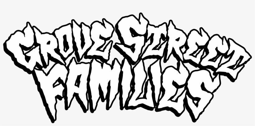 Grove Street Families - Illustration Transparent PNG - 4600x2100 - Free ...
