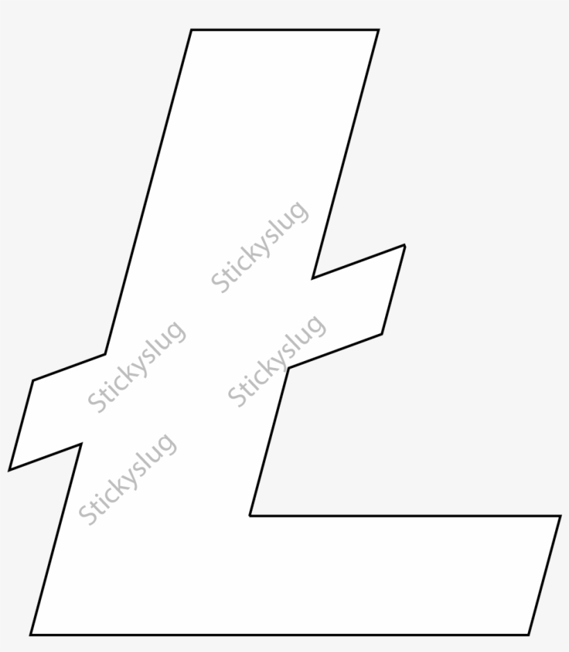 Litecoin Sticker - Logo Litecoin Png Transparent PNG - 1023x1135 - Free ...