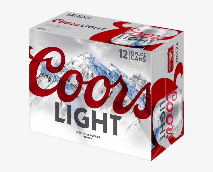 00 For Coors Light® - Box Transparent PNG - 600x600 - Free Download on ...