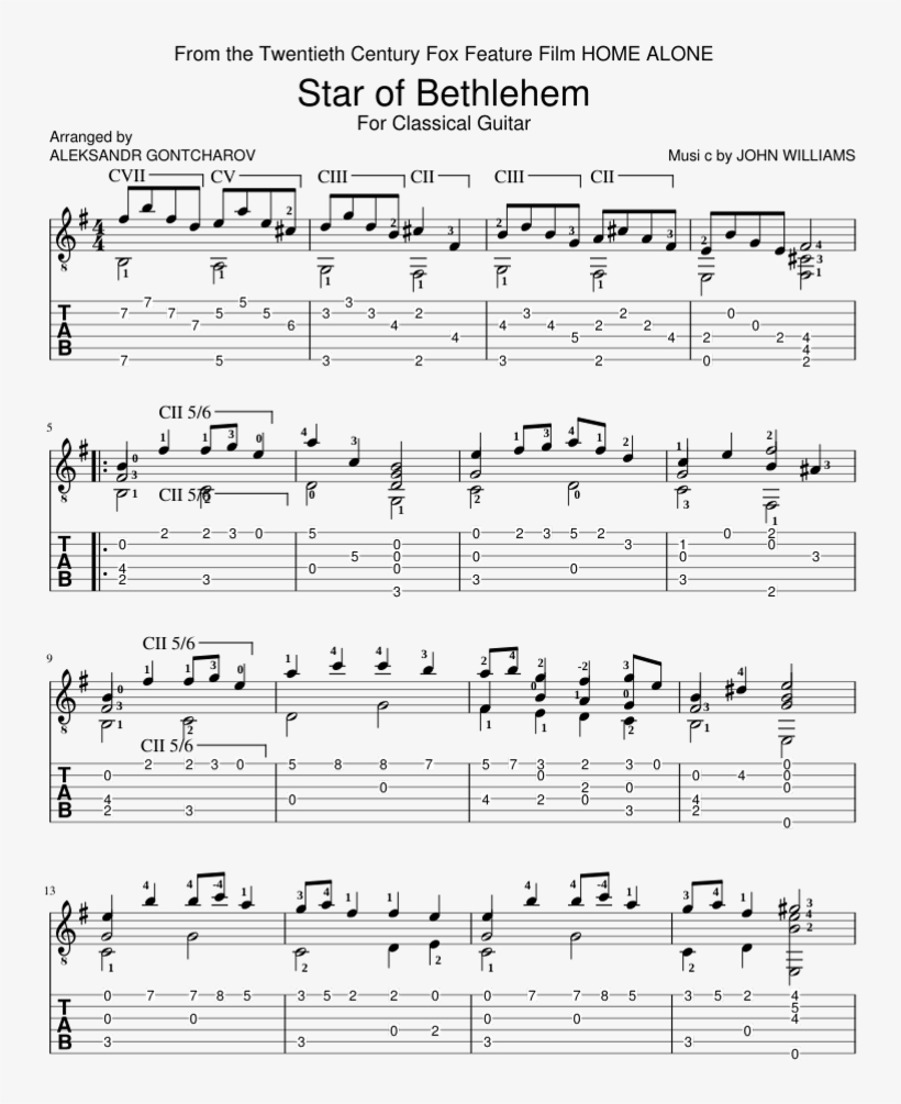 Beautiful Star Of Bethlehem Guitar Chords