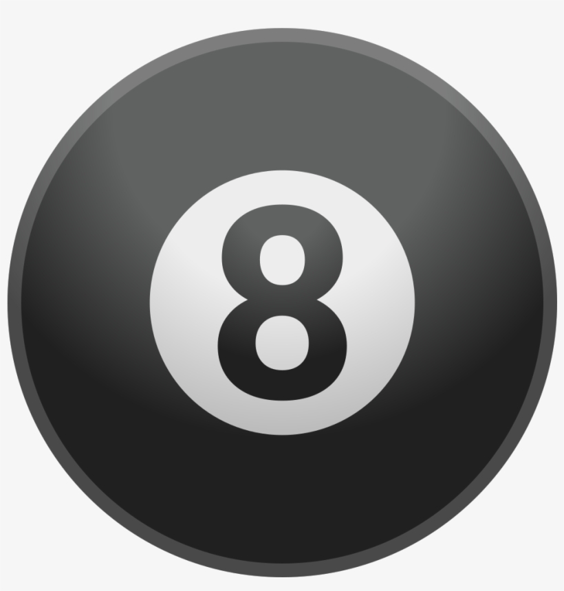 Download Svg Download Png - Pool Ball 8 Png Transparent PNG - 1024x1024 ...