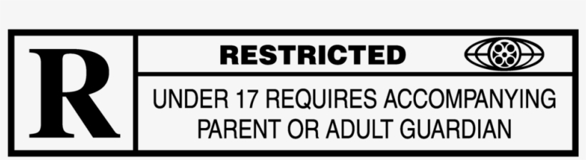 Download Rated R Logo 2 Black - HD Transparent PNG - NicePNG.com