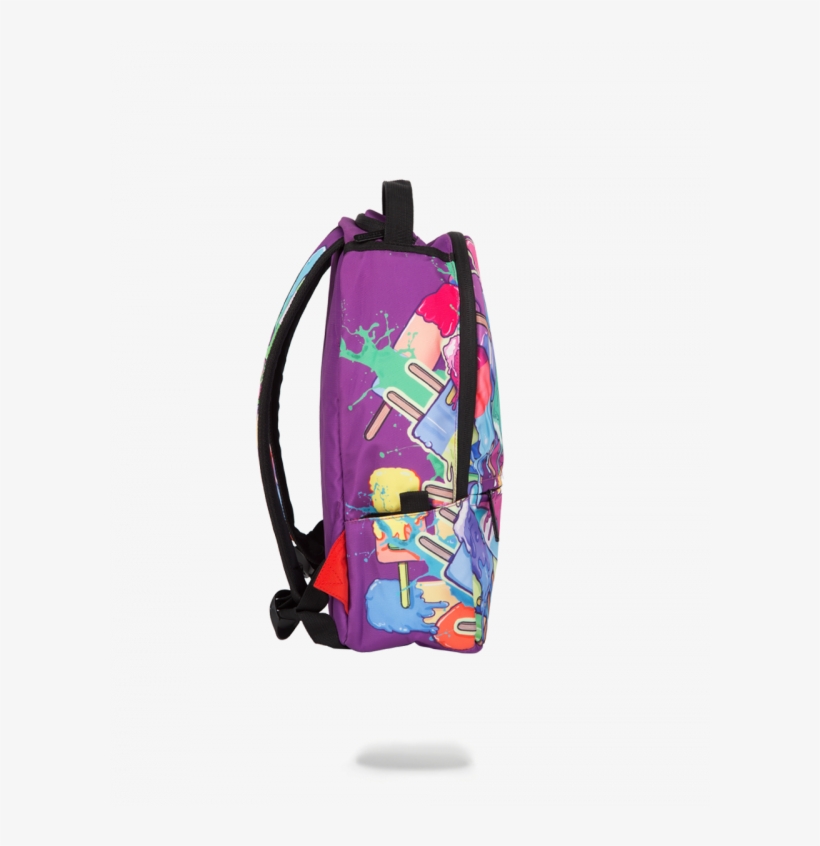 Sprayground Lil Popsicle Grillz Side - Messenger Bag Transparent PNG ...