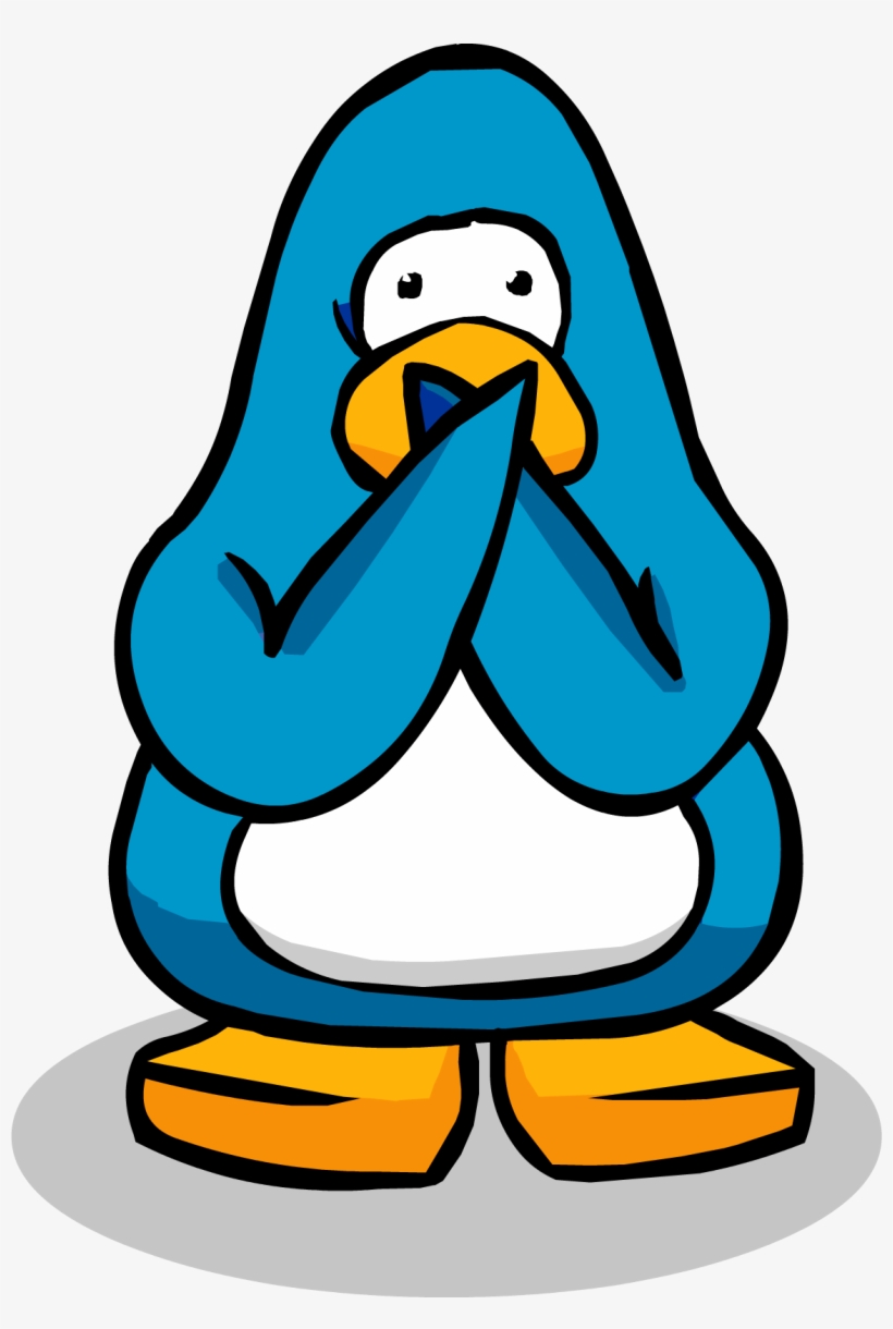 Ban - Club Penguin Scared Penguin Transparent PNG - 1148x1652 - Free ...