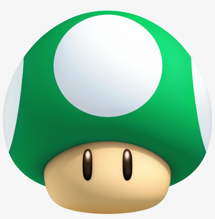 1-up Mushroom - Super Mario Mushroom Transparent PNG - 1000x973 - Free Download on NicePNG