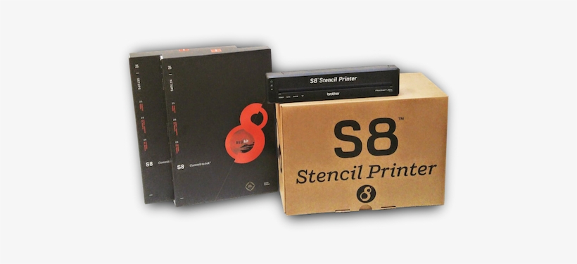 S8 Stencil Printer Transparent PNG - 500x350 - Free Download on NicePNG