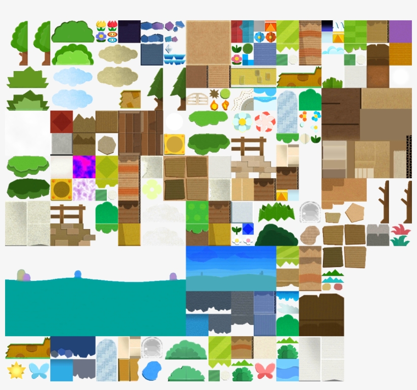 Download Previous Texture - Paper Mario Textures - HD Transparent PNG ...