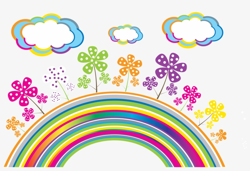 Rainbow Clipart Png - Rainbow Vector Transparent PNG - 2254x1437 - Free ...