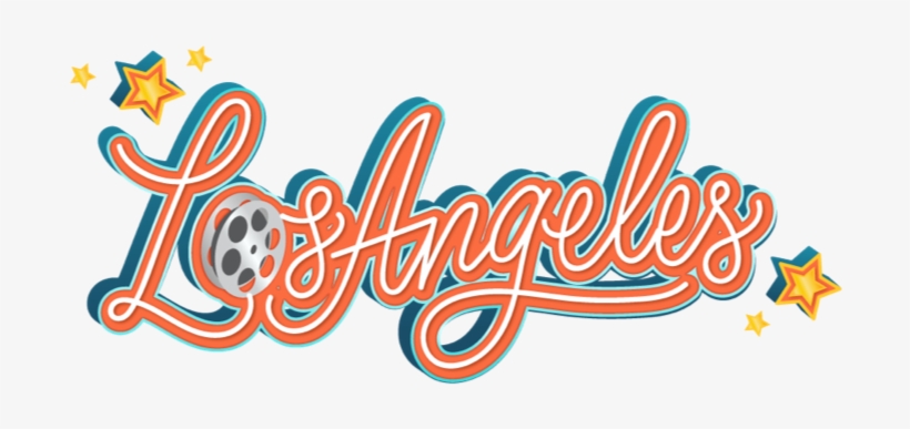 Los Angeles Logo - Calligraphy Transparent PNG - 700x520 - Free ...