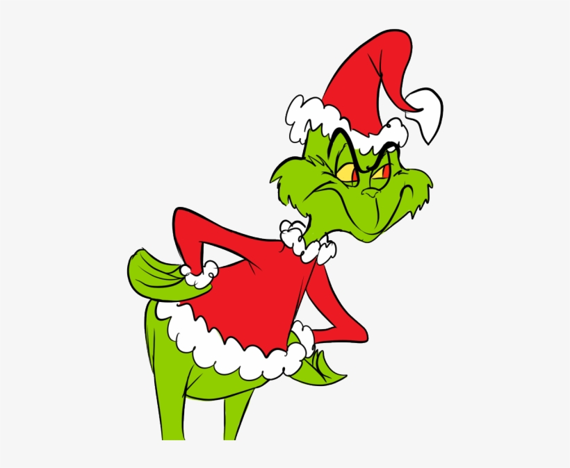 Grinch Transparent Classic - Transparent Background Grinch Transparent ...
