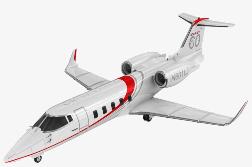 Lear 60 3d Private Jet - Learjet 35 Transparent PNG - 1763x1323 - Free ...