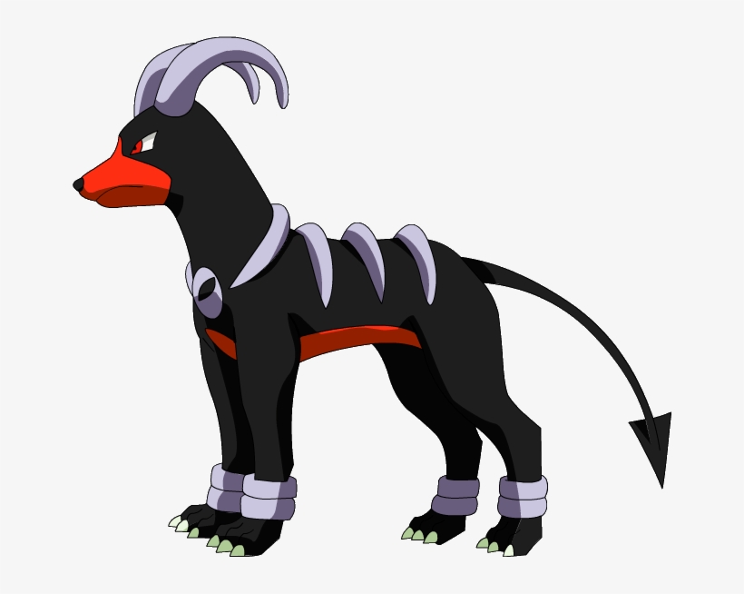 229houndoom Os Anime 2 - Pokemon Houndoom Transparent PNG - 660x574 ...