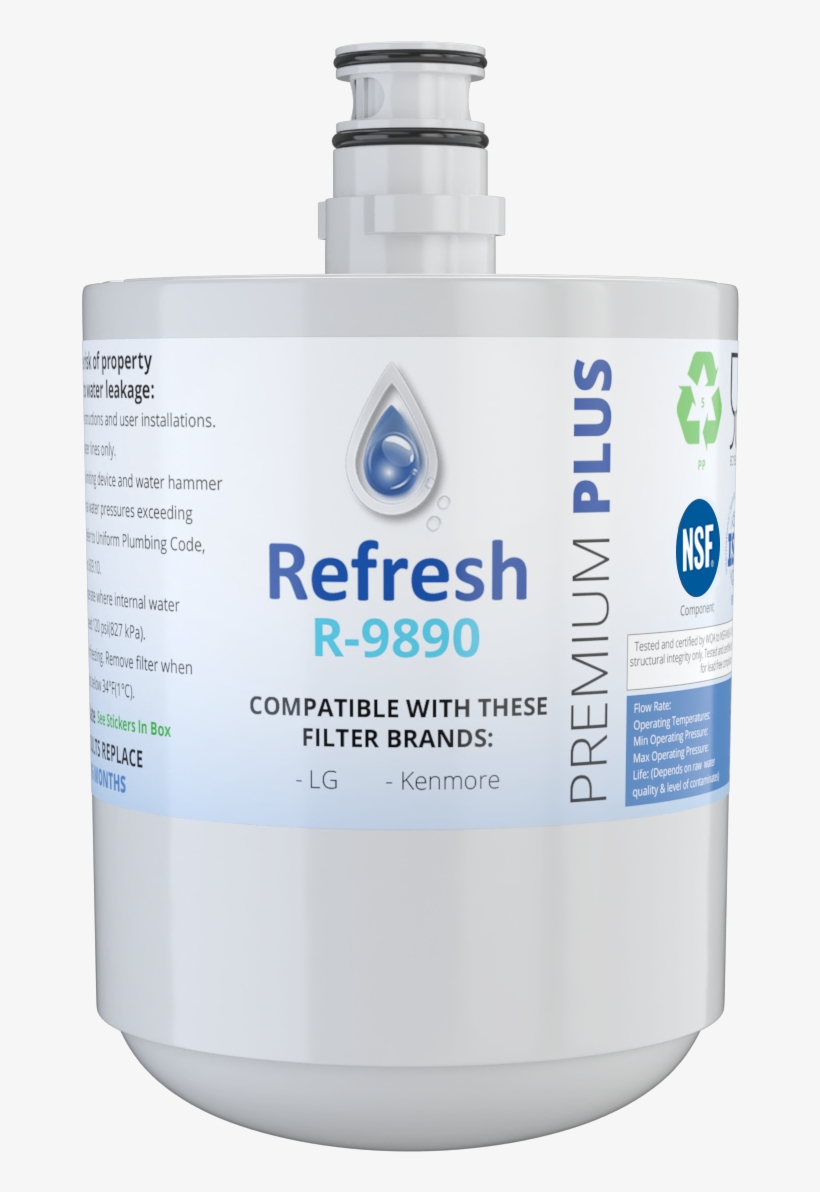 Refresh R-9890 Replacement Water Filter - Kenmore Adq72910901 ...