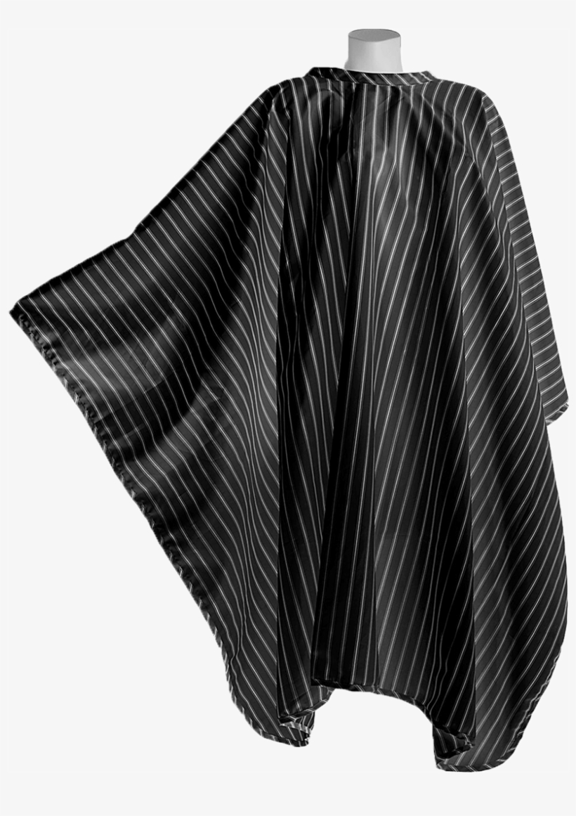 Dmi Vintage Barber Cape - Barber Cape Striped Transparent PNG ...
