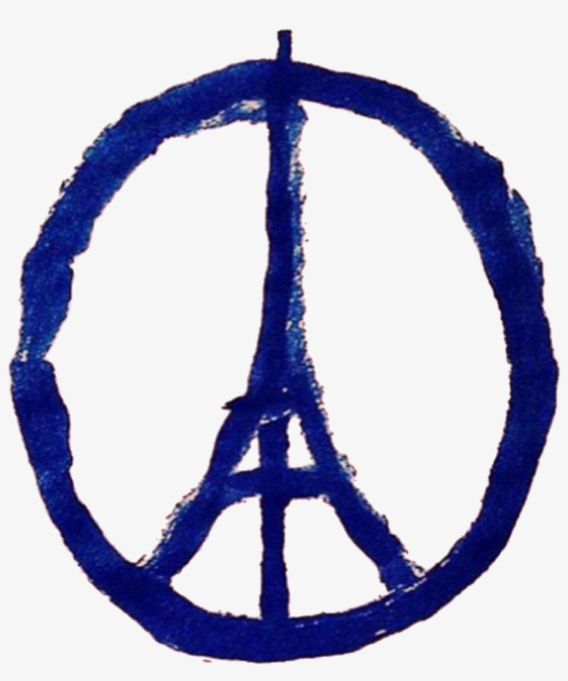 Peace For Paris 🇫🇷 - Prayforparis Transparent PNG - 1280x1358 - Free ...