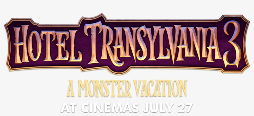 Hotel Transylvania 3 Logo Transparent PNG - 1176x483 - Free Download on ...