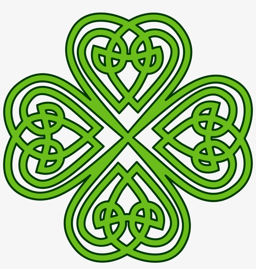 Celtic Knot Shamrock Vector