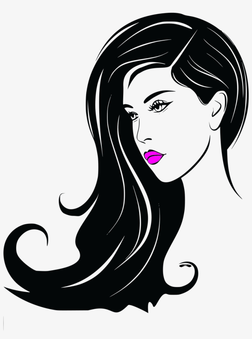 Big Image - Women Face Clip Art Transparent PNG - 1697x2400 - Free ...