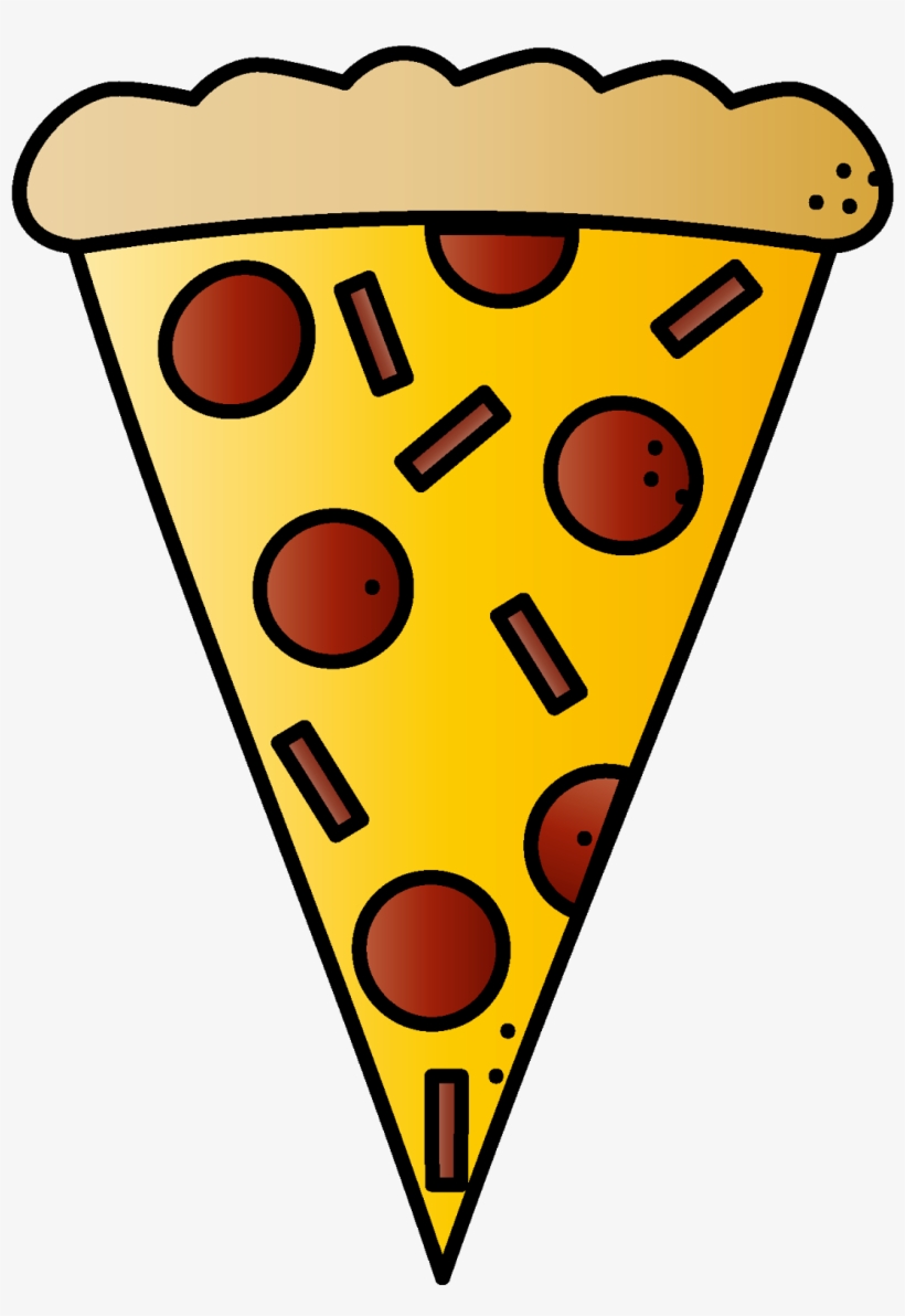 Download Clipart Of Pizza, If And Breathing - Pizza Triangle Clipart ...